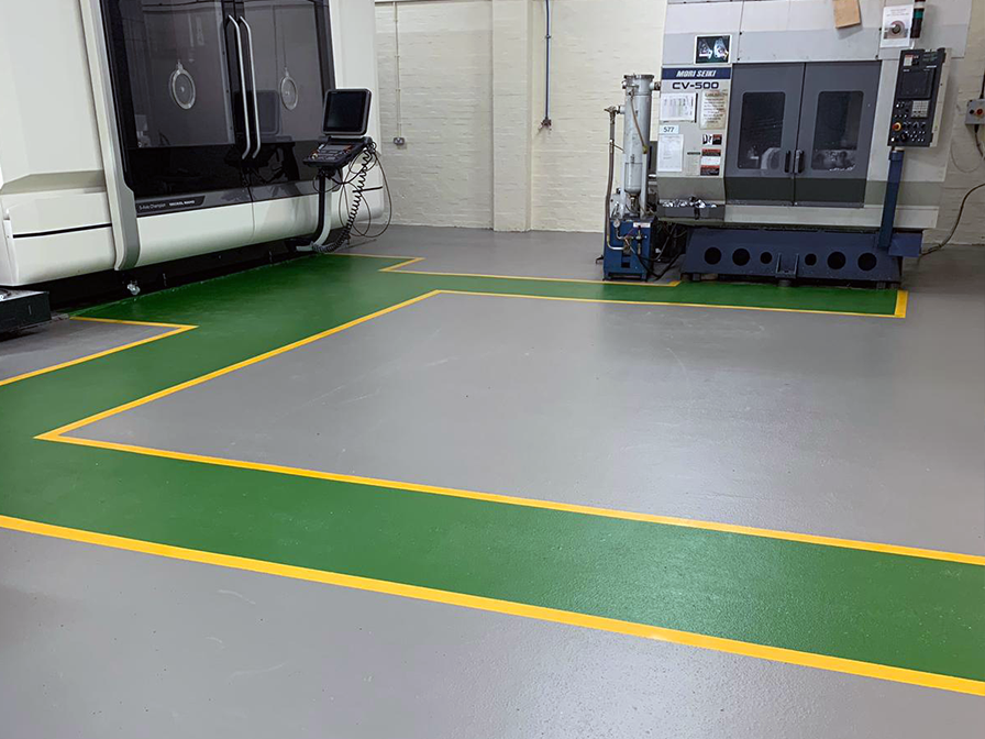 Line Marking - Rapide Flooring